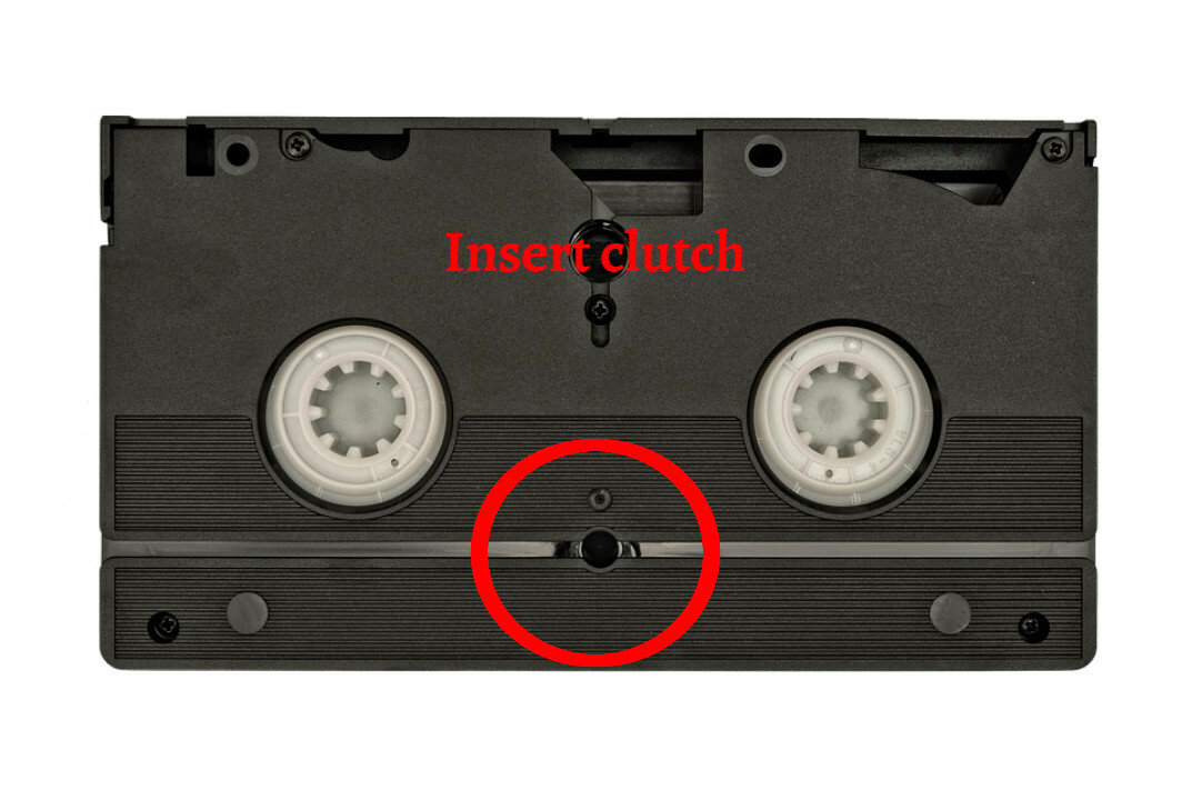 VHS Video Cassette Tape Winding Key Tools Clutch Rewinding Respool VCR ...