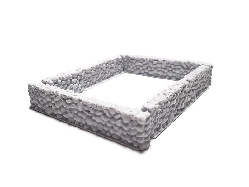 Miniature Stone Walls (8pc) (28mm Scaled) - Etsy