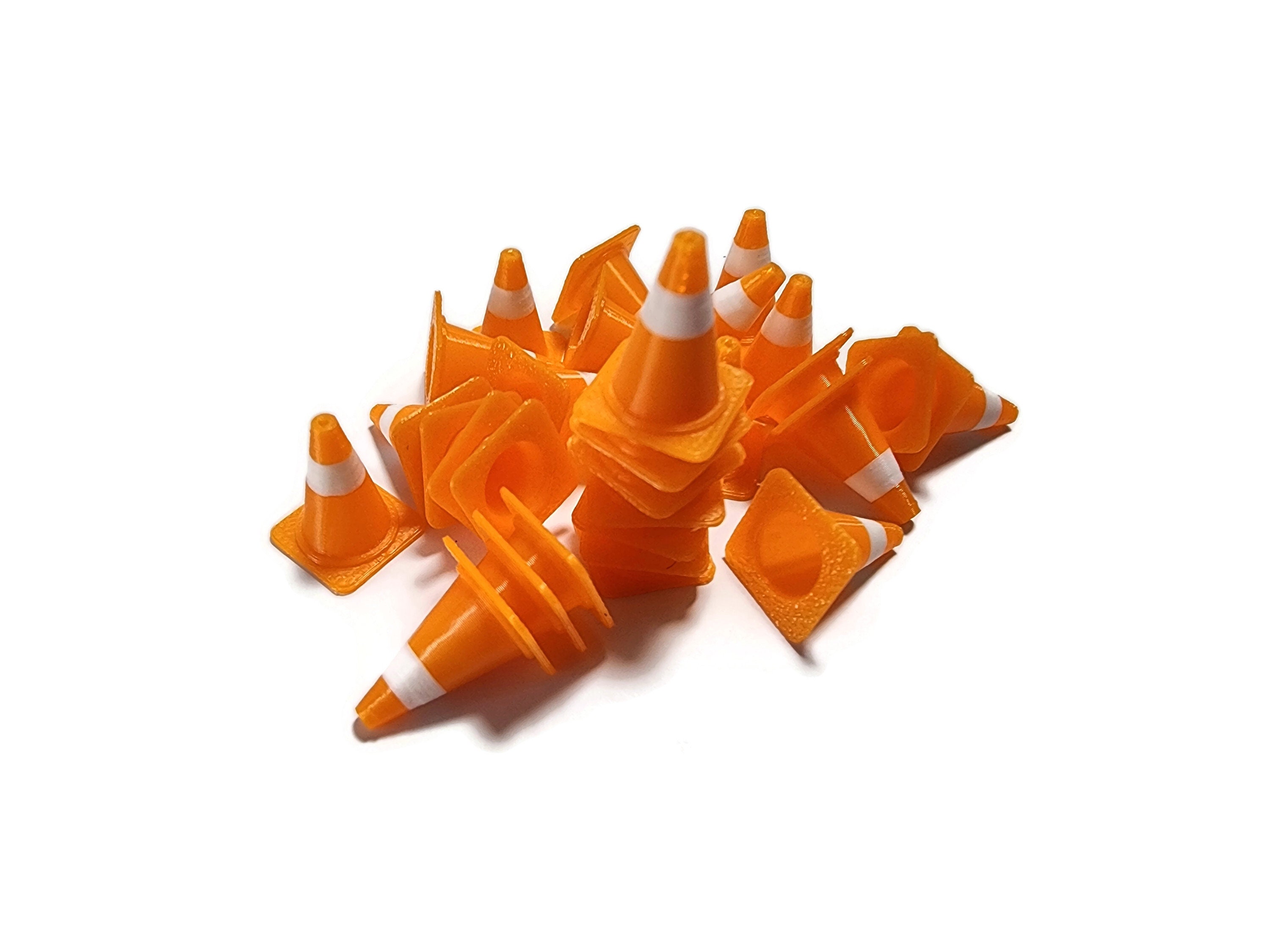 Miniature Stackable Multi-color Traffic Cones Road Warning Barriers ...
