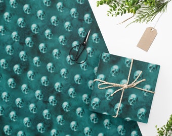Horror Halloween Wrapping Paper - Etsy