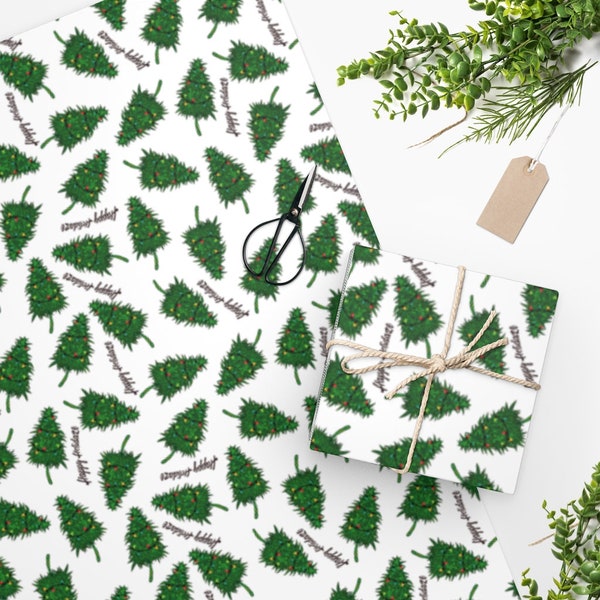Weed Wrapping Paper - Etsy