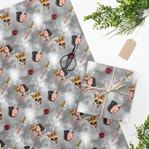 Horror Halloween Wrapping Paper - Etsy