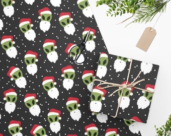 Christmas Bigfoot Wrapping Paper - Etsy