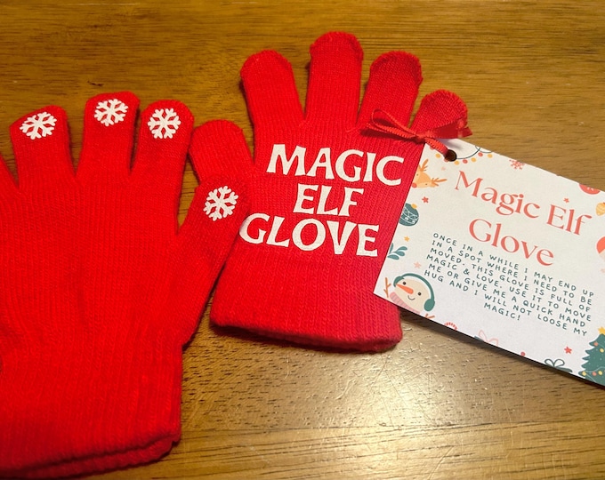 Magic Elf Glove for Kids, Christmas Elf Prop, Kids Elf Fun, Elf Ideas ...