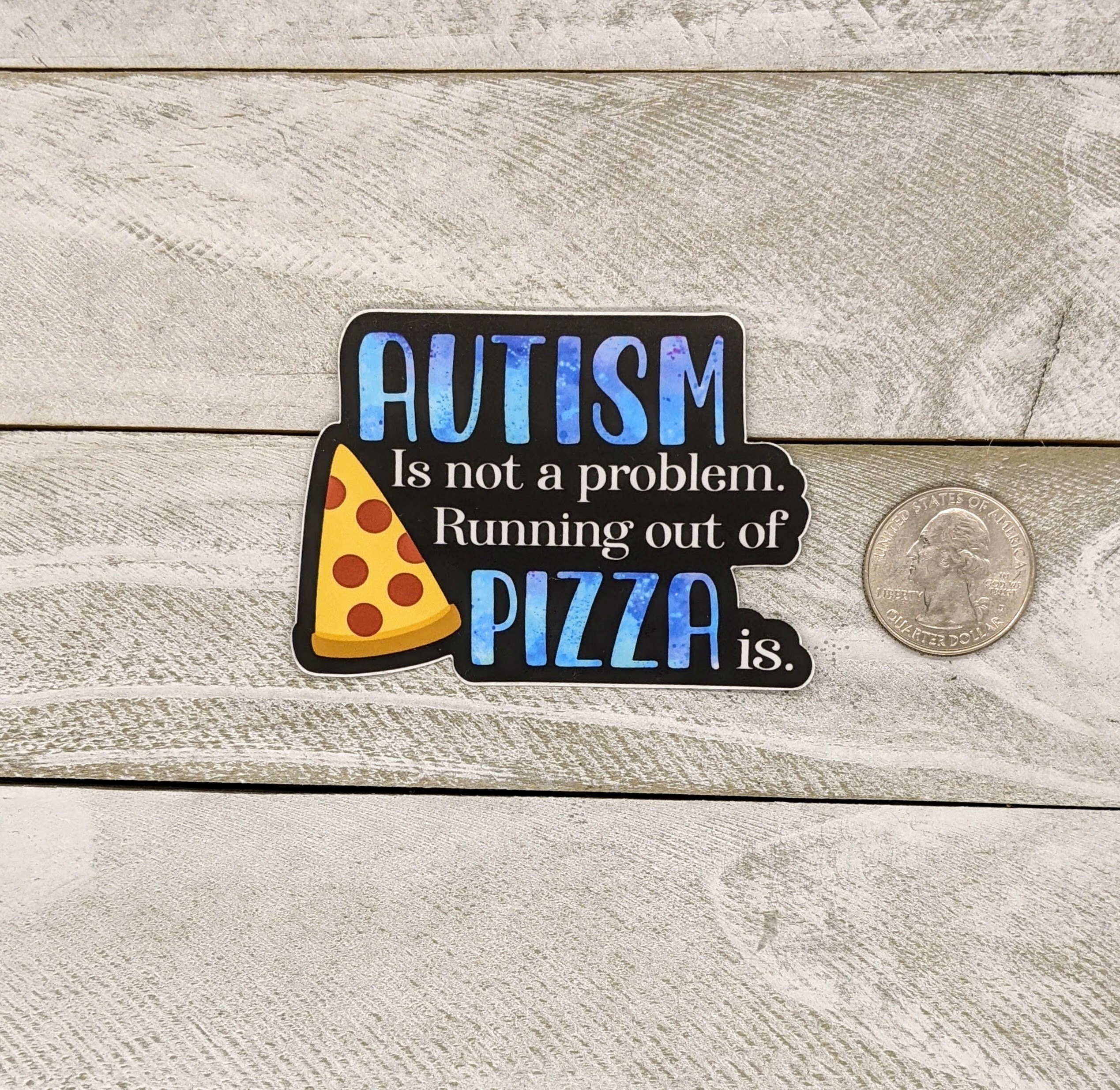 Autism Pride Sticker, Autism is Not a Problem Sticker, Autism ...