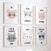 Cat Wall Art Minimalism Kids Motivational Wall Art Nursery Cat Lovers ...