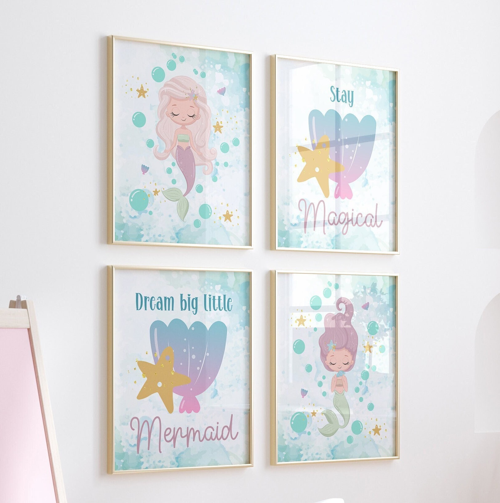 Under the Sea Nursery Decormermaid Decor for Girls - Etsy