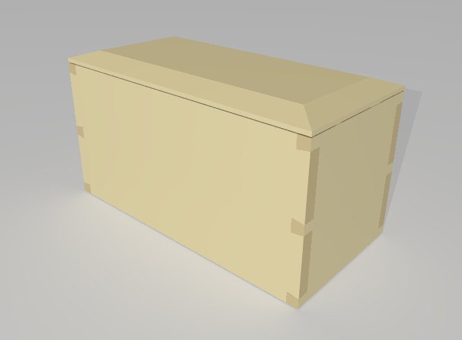 Small Wooden Dovetail Box PDF Plans DIY Small Box Plans DIY Box Plans ...