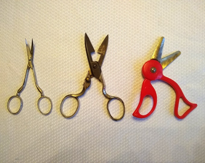 Scissors and Letter Opener Set in Leather Sheath Case,9 Long,a. Field ...