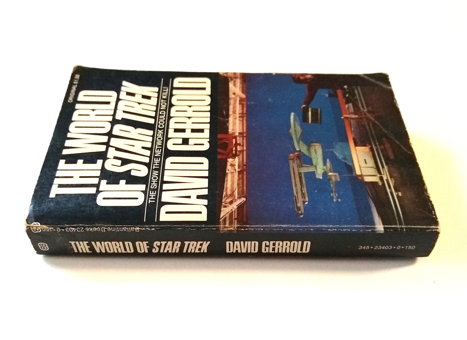 1974 the World of Star Trek by David Gerrold Ballantine Paperback With ...
