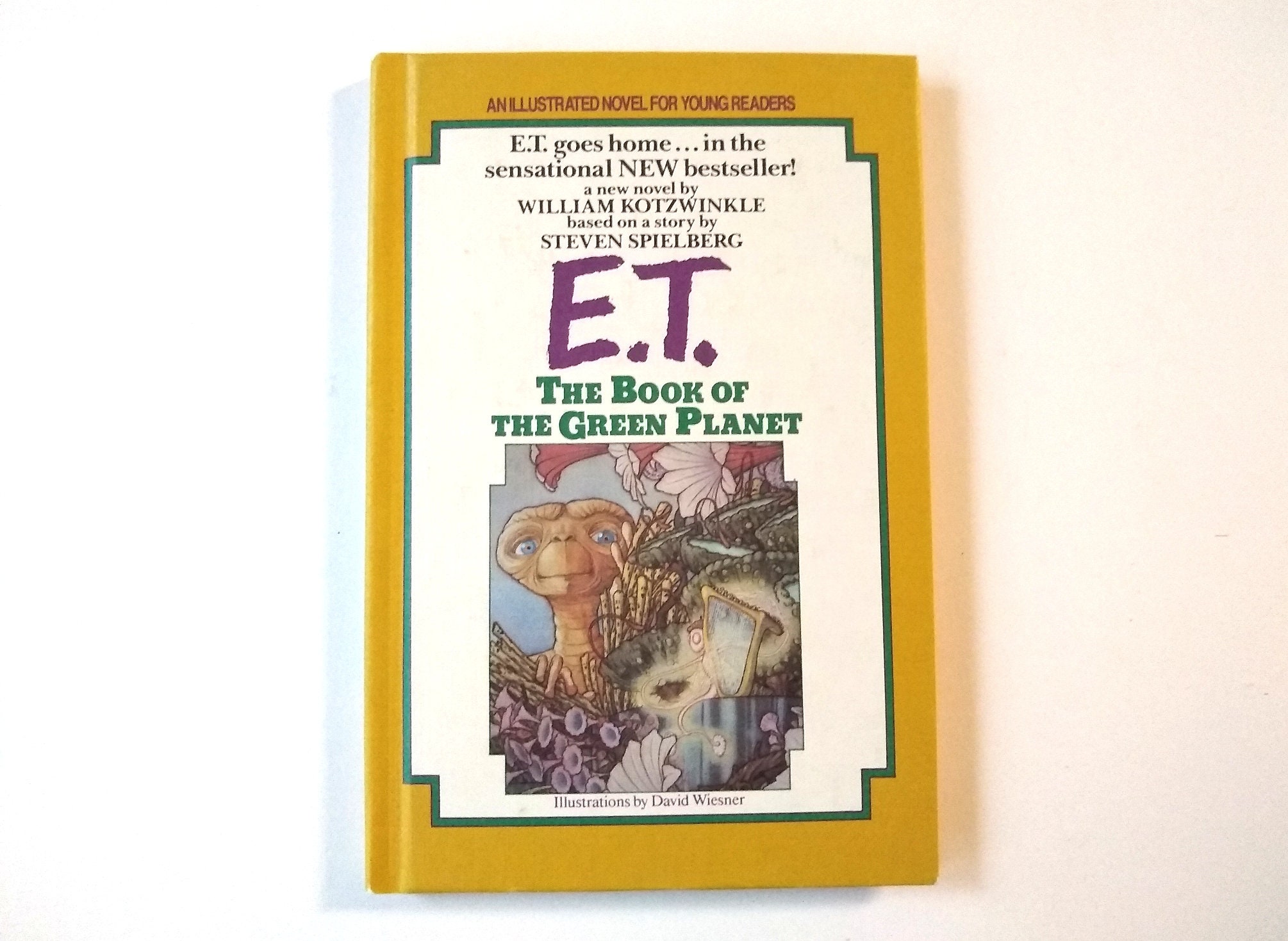 1985 E.T. the Book of the Green Planet Illustrated E.T. Goes - Etsy