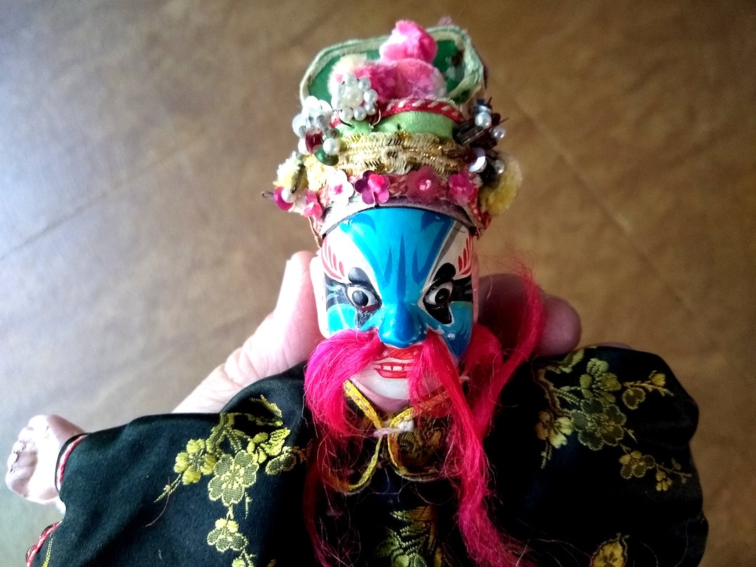 Fantastic Looking Chinese Hand Puppet, Vintage to Antique in Age ...