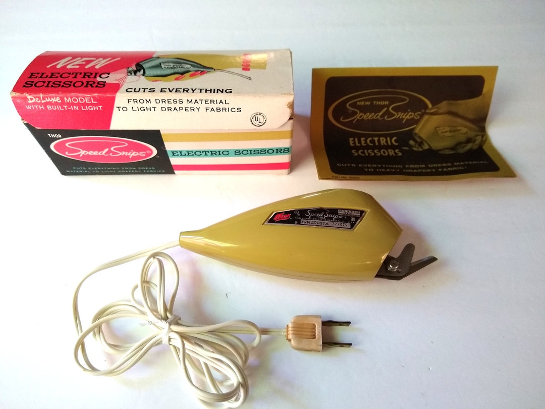 1960s Thor Speed Snips Electric Scissors in Great Working Condition ...