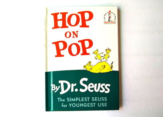 First Edition 1963 Dr. Seuss Hop on Pop Beginner Books in - Etsy