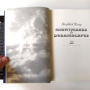 1993 Stephen King Nightmares & Dreamscapes First Edition Hardcover Book ...