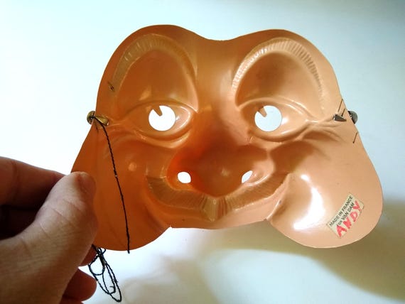 1960s Vintage Halloween Andy Mask Made in France for … - Gem
