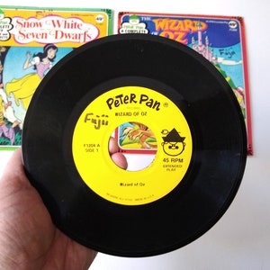 1960s Peter Pan 45 RPM Vinyl Records - F1207 Snow White and the Seven ...