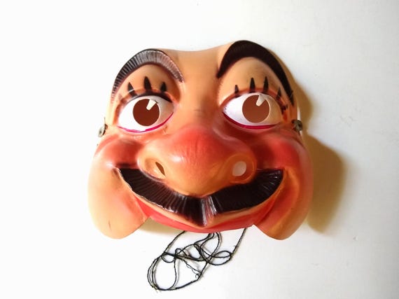 1960s Vintage Halloween Andy Mask Made in France for … - Gem