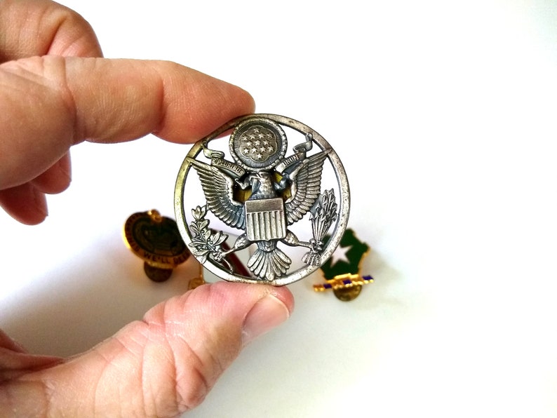 4 Vintage Military Pins/badge U.S. Army Drill Instructor - Etsy