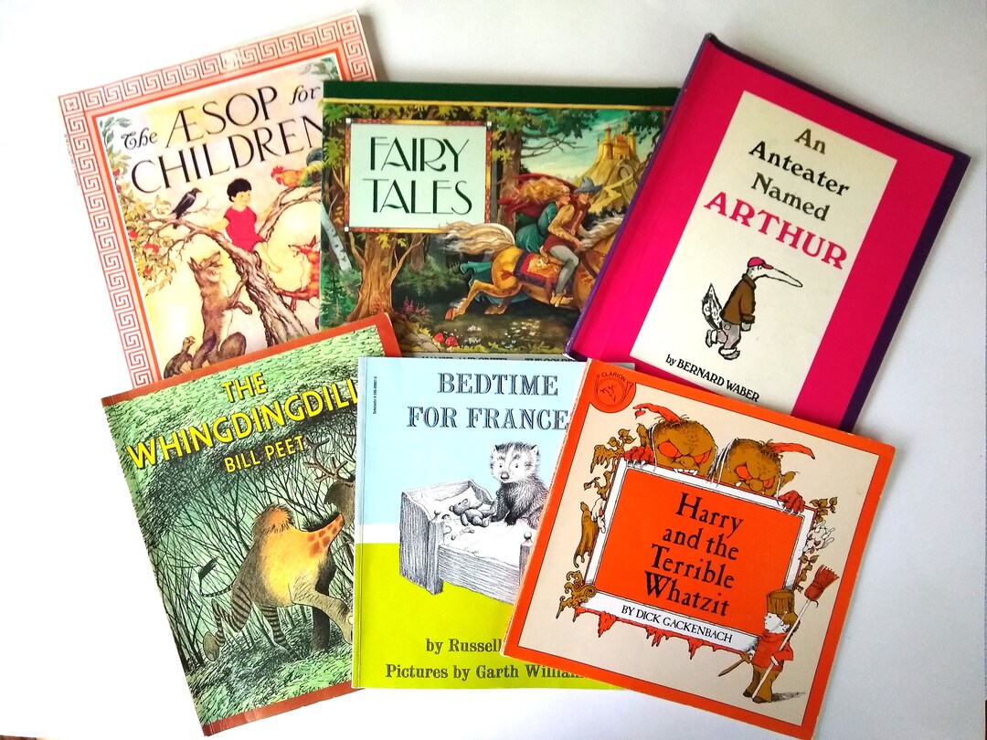 6 Children's Classics: the Aesop for Children, Fairy Tales, an Anteater ...