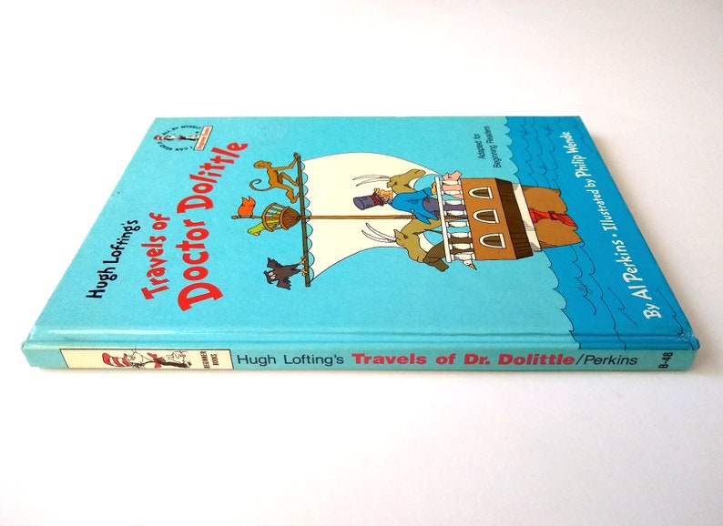 1967 First Edition Travels of Doctor Dolittle Book by Al Perkins, First ...