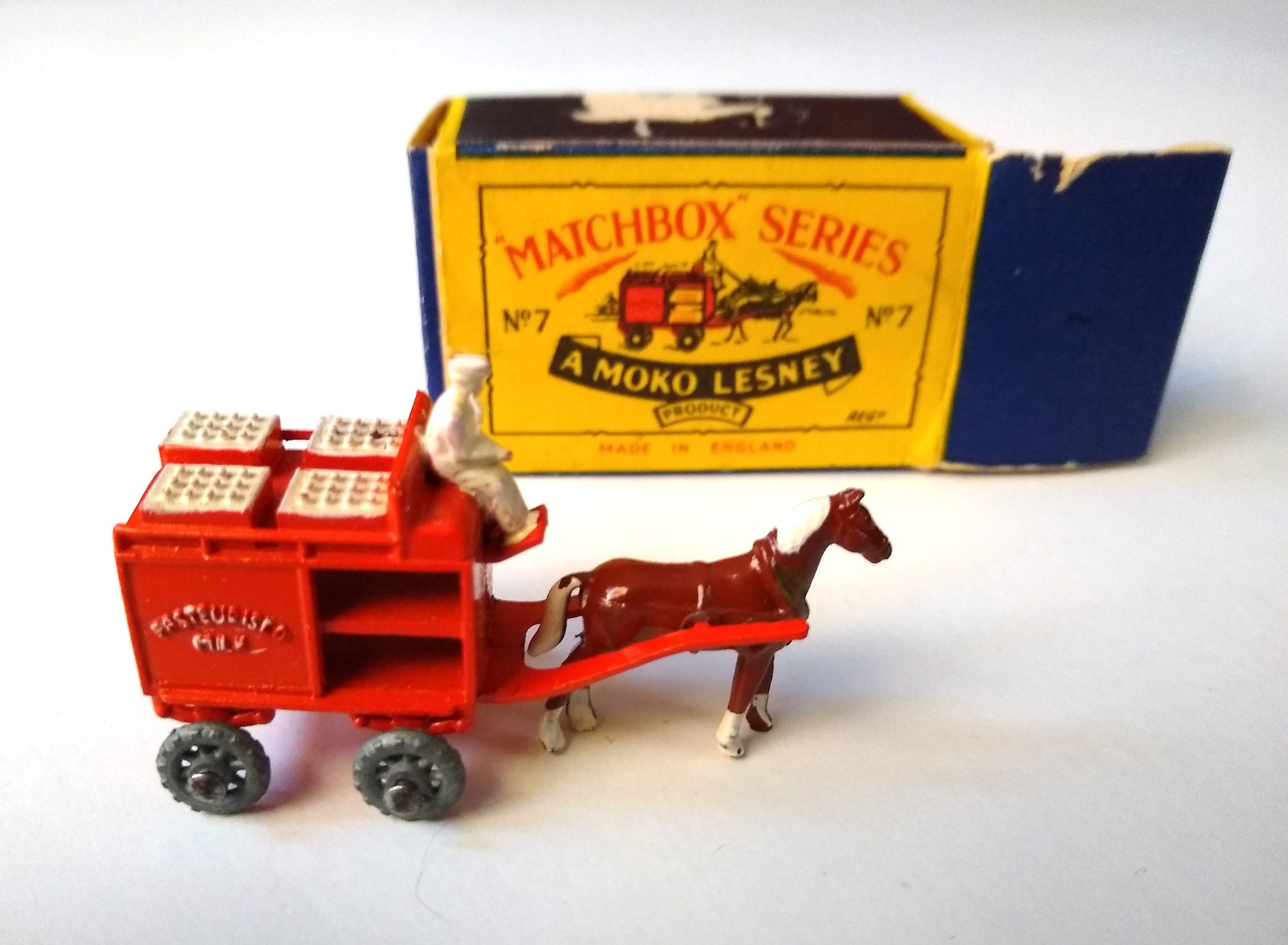 1950s Matchbox Series No. 7, A Moko Lesney Product Made in England, in ...