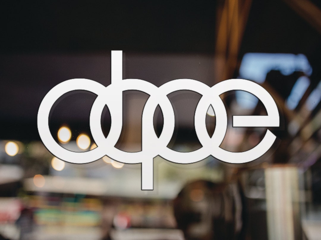 Dope Decal Many Colors & Sizes - Etsy