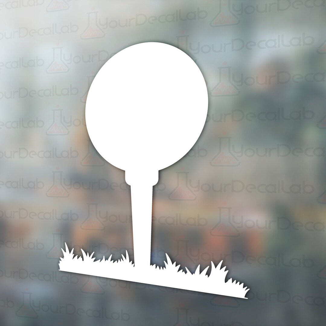 Golf Decal Many Colors & Sizes - Etsy
