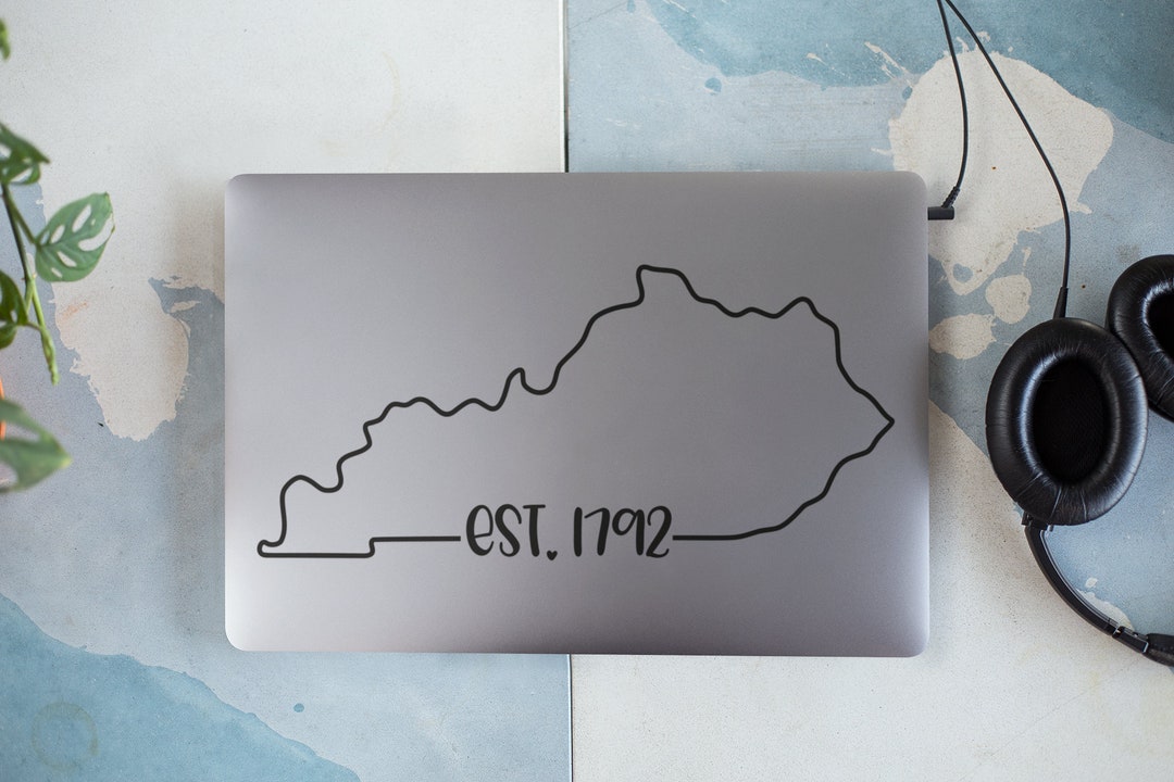 Kentucky EST. 1792 Decal Many Colors & Sizes - Etsy