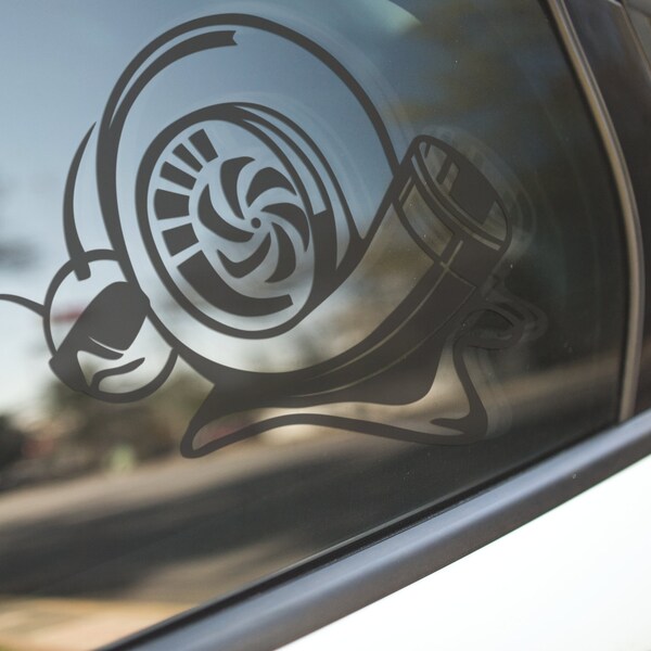 Turbo Snail Decal - Etsy
