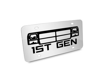 12 Valve 1st Gen Grille License Plate Many Colors - Etsy