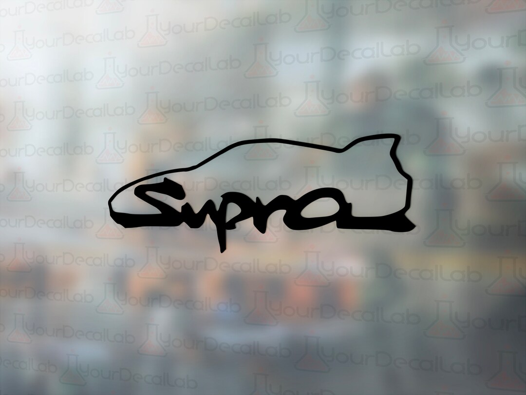 Supra Decal Many Colors & Sizes - Etsy
