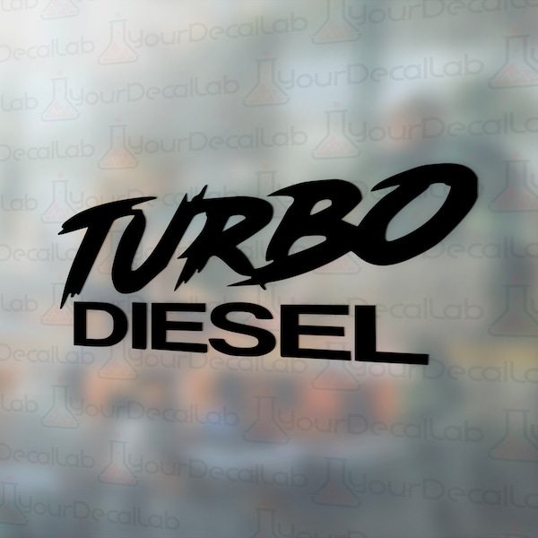 Turbo Diesel - Etsy