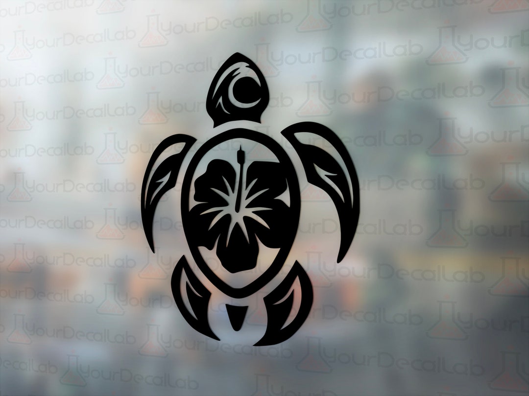 Sea Turtles Decal Many Colors & Sizes - Etsy