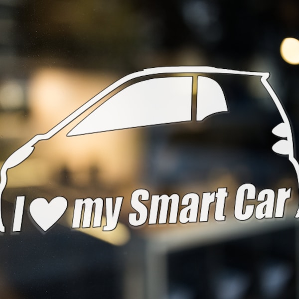 Smart Car Decal - Etsy