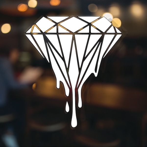 Dripping Diamond - Etsy