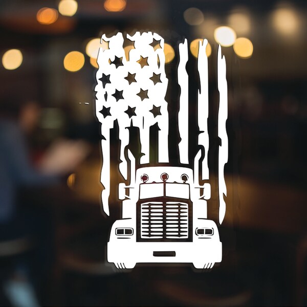 18 Wheeler Decal - Etsy