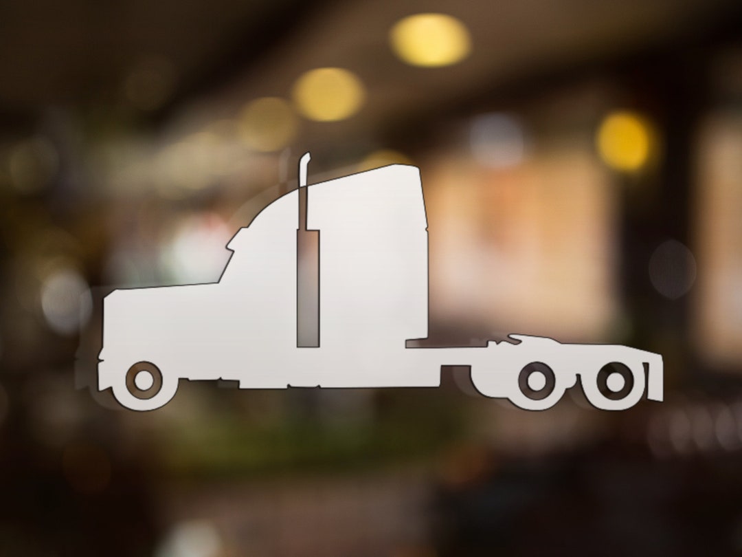 18 Wheeler Semi Truck Decal Many Colors & Sizes - Etsy Canada