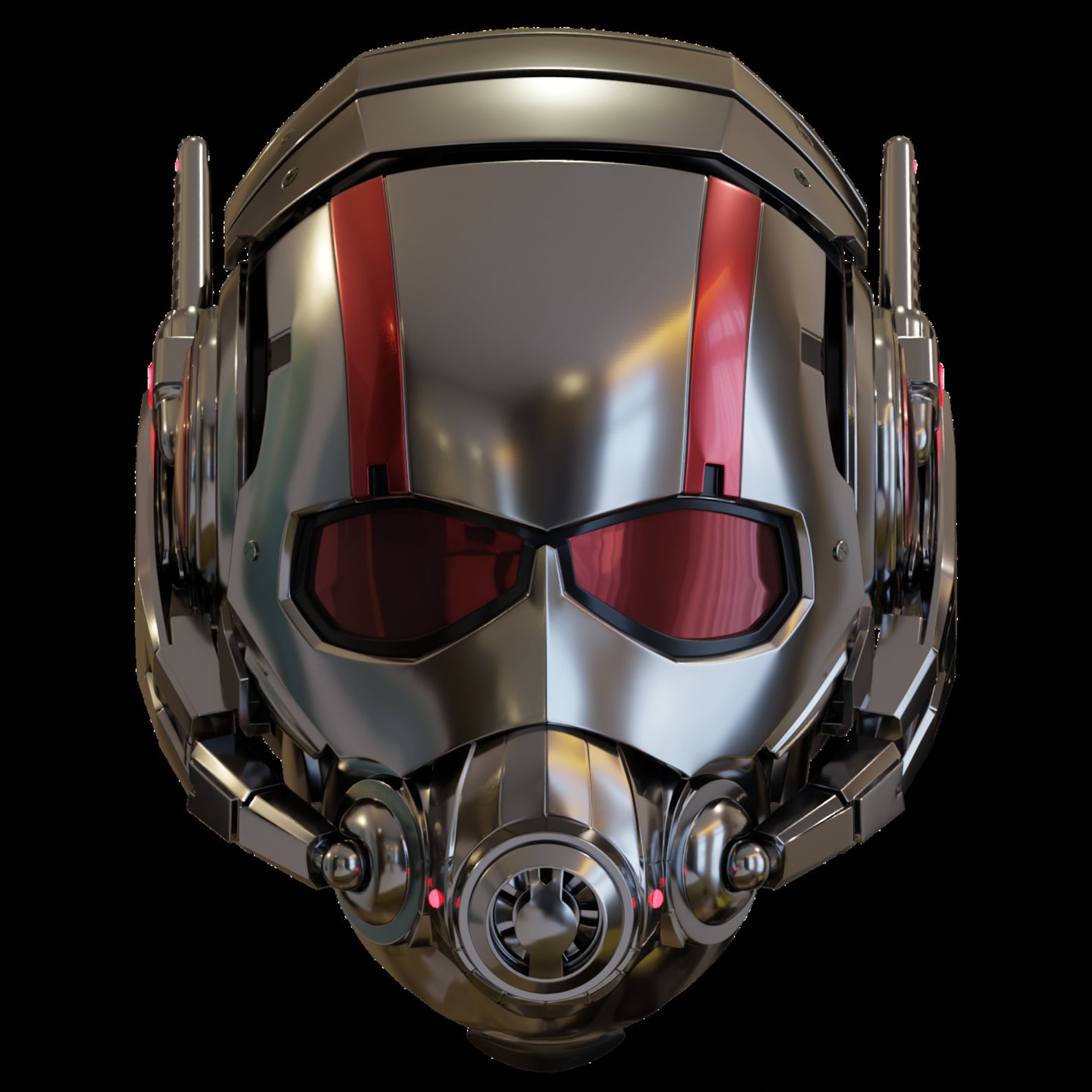 Motorized Ant-man Mk1 Helmet 3D Model - Etsy