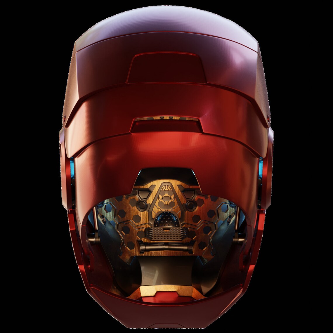 Ironman Mark 3 Helmet 3D Printable Model With Interior Details - Etsy