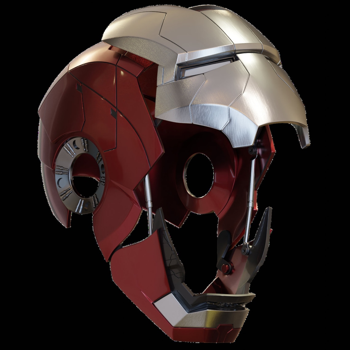 Ironman Mark 5 Helmet 3D Printable Model With Interior Details for ...