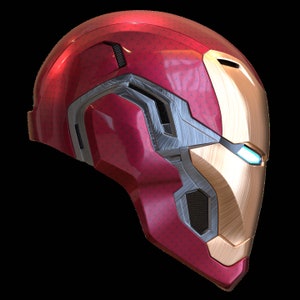 Ironman Mark 80 V3 Helmet 3D Printable Model With Interior Details - Etsy