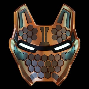 Video Game Mark 85 Helmet 3D Model With Interior Details - Etsy