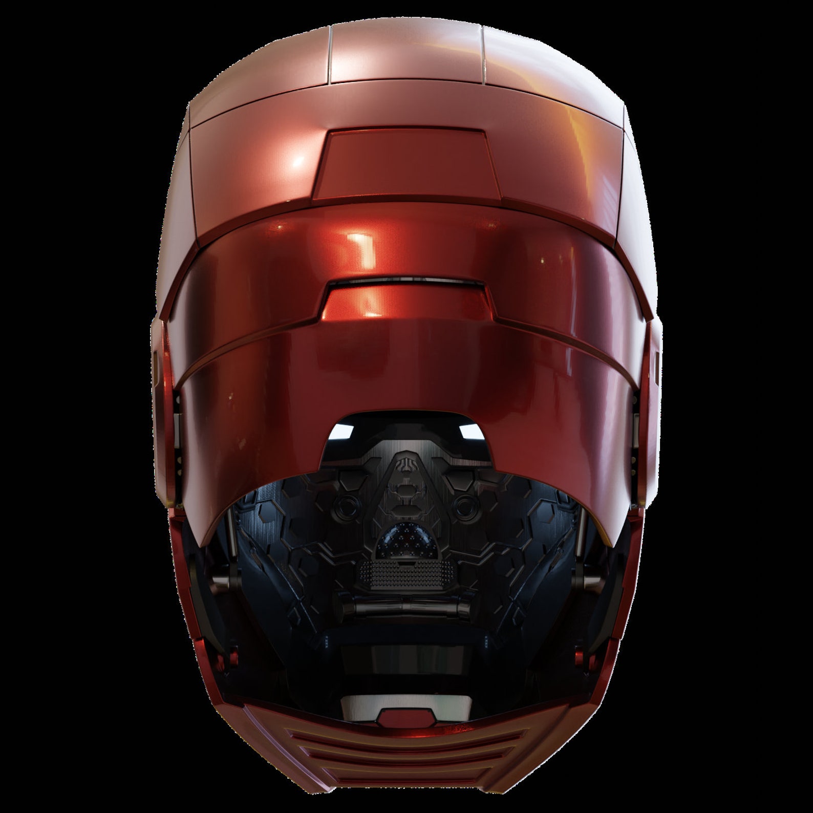 Ironman Mark 5 Helmet 3D Printable Model With Interior Details for ...