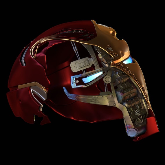 Battle Damaged Mark 50 Helmet 3D Model - Etsy