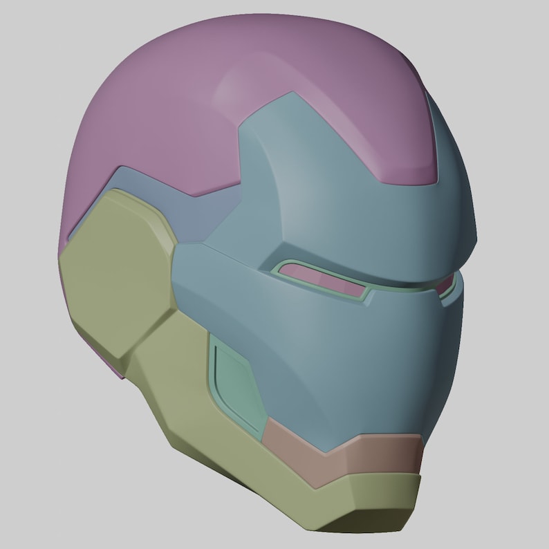 Video Game Mark 85 Helmet 3D Model With Interior Details - Etsy