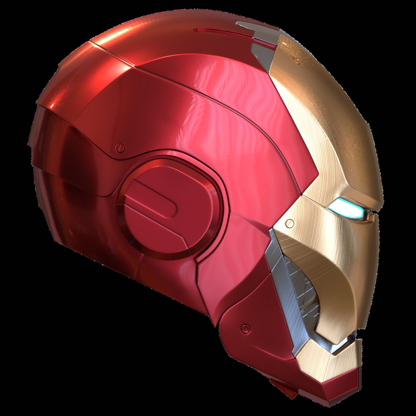 Ironman Mark 45B Helmet 3D Printable Model With Interior Details - Etsy
