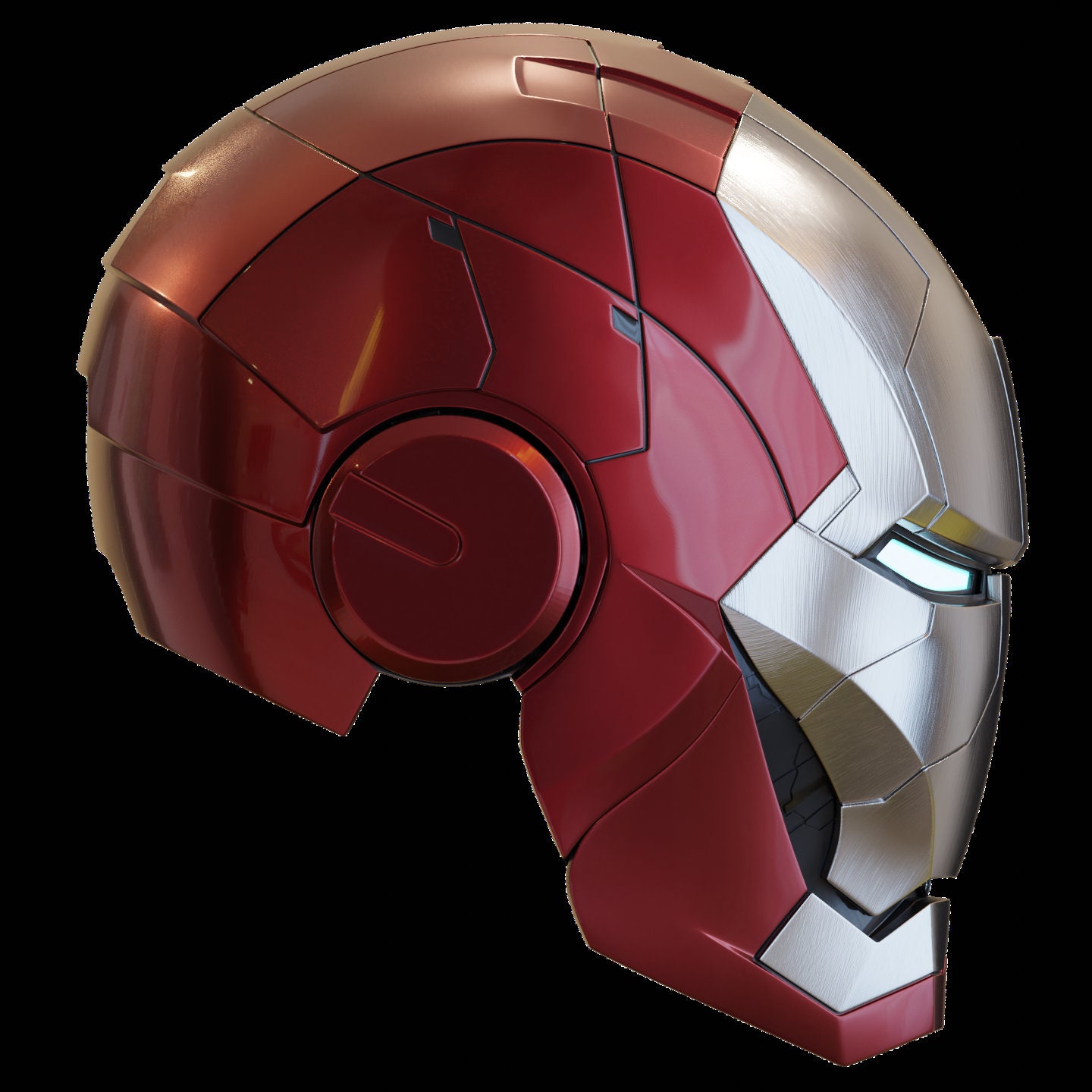 Ironman Mark 5 Helmet 3D Printable Model With Interior Details for ...