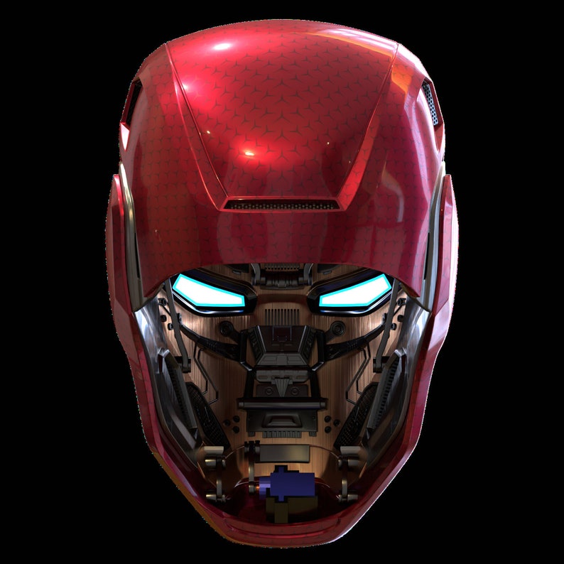 Ironman Mark 80 V3 Helmet 3D Printable Model With Interior Details - Etsy