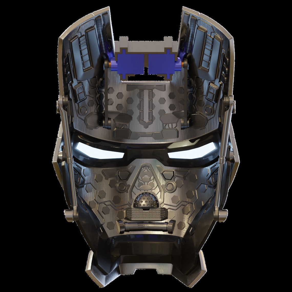 Ironman Mark 5 Helmet 3D Printable Model With Interior Details for ...